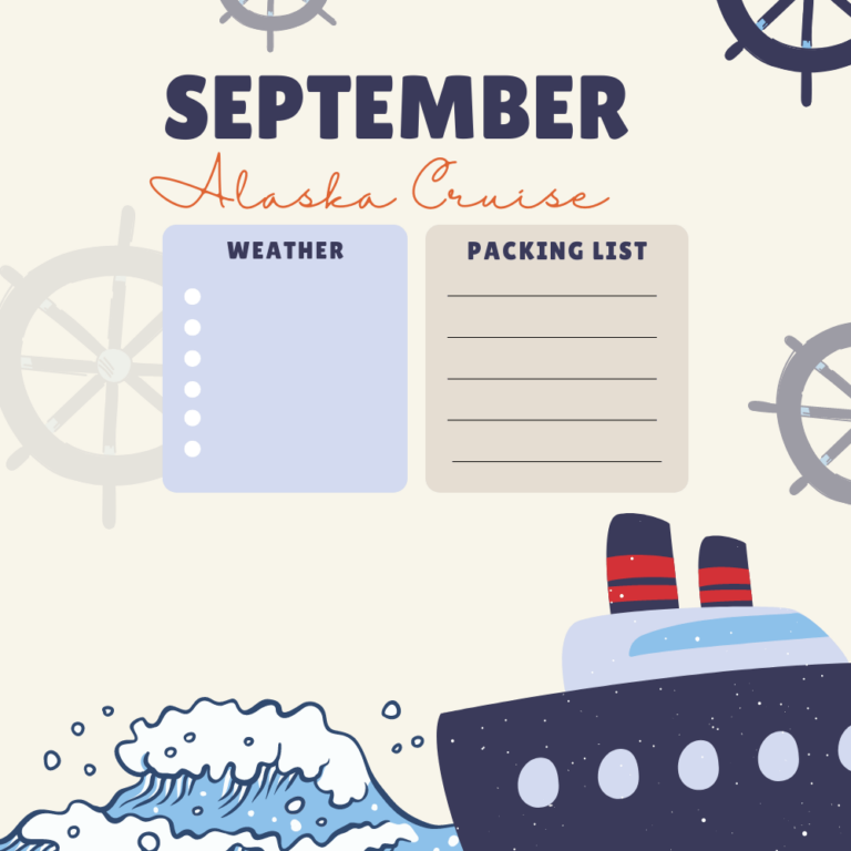 Alaska Cruise in September | Fall Outfits | Packing List | 3 Tips